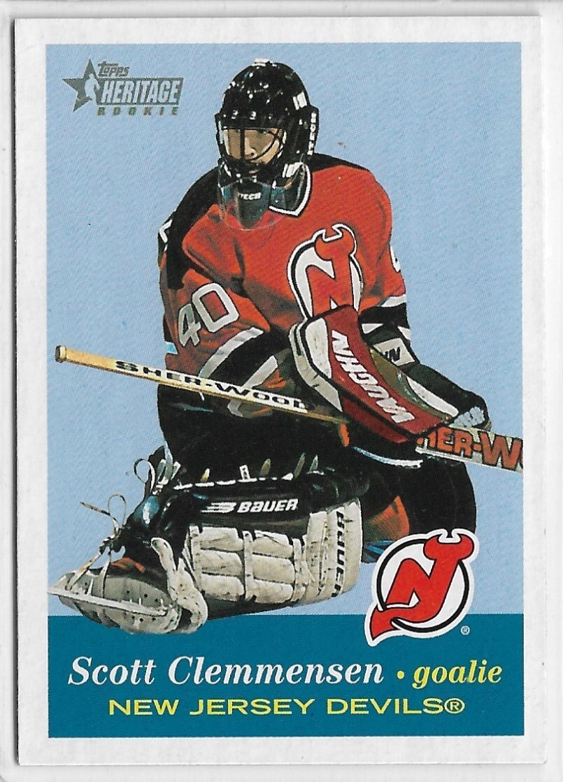 2001-02 Topps Heritage Scott Clemmensen RC Card #157 SP Rookie New ...