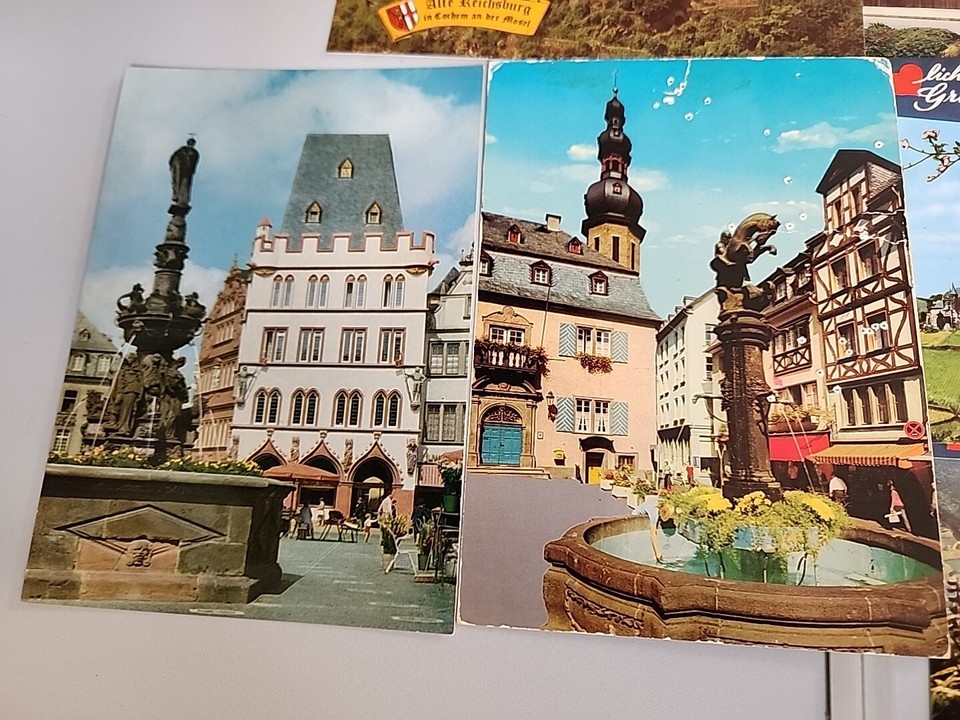 Vintage Germany Postcards Lot of 12 Cochem/Mosel Reichsburg Castle D4 ...
