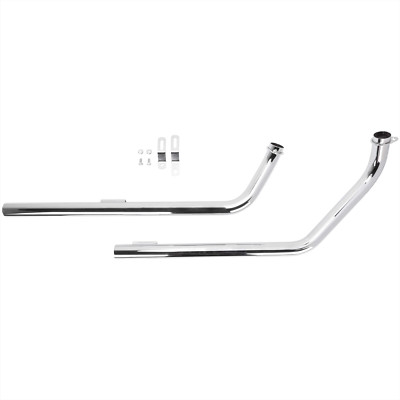 Gasbox Hi Lo Shotgun Exhaust Pipe Set 1970-1984 Harley-Davidson ...