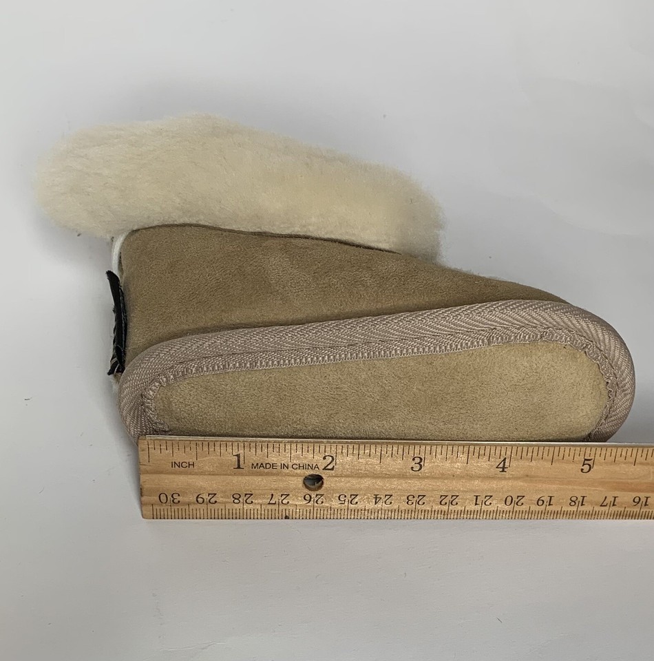 Koolaburra Little Kids Bootie Slippers Shearling Suede Fold Over Very ...