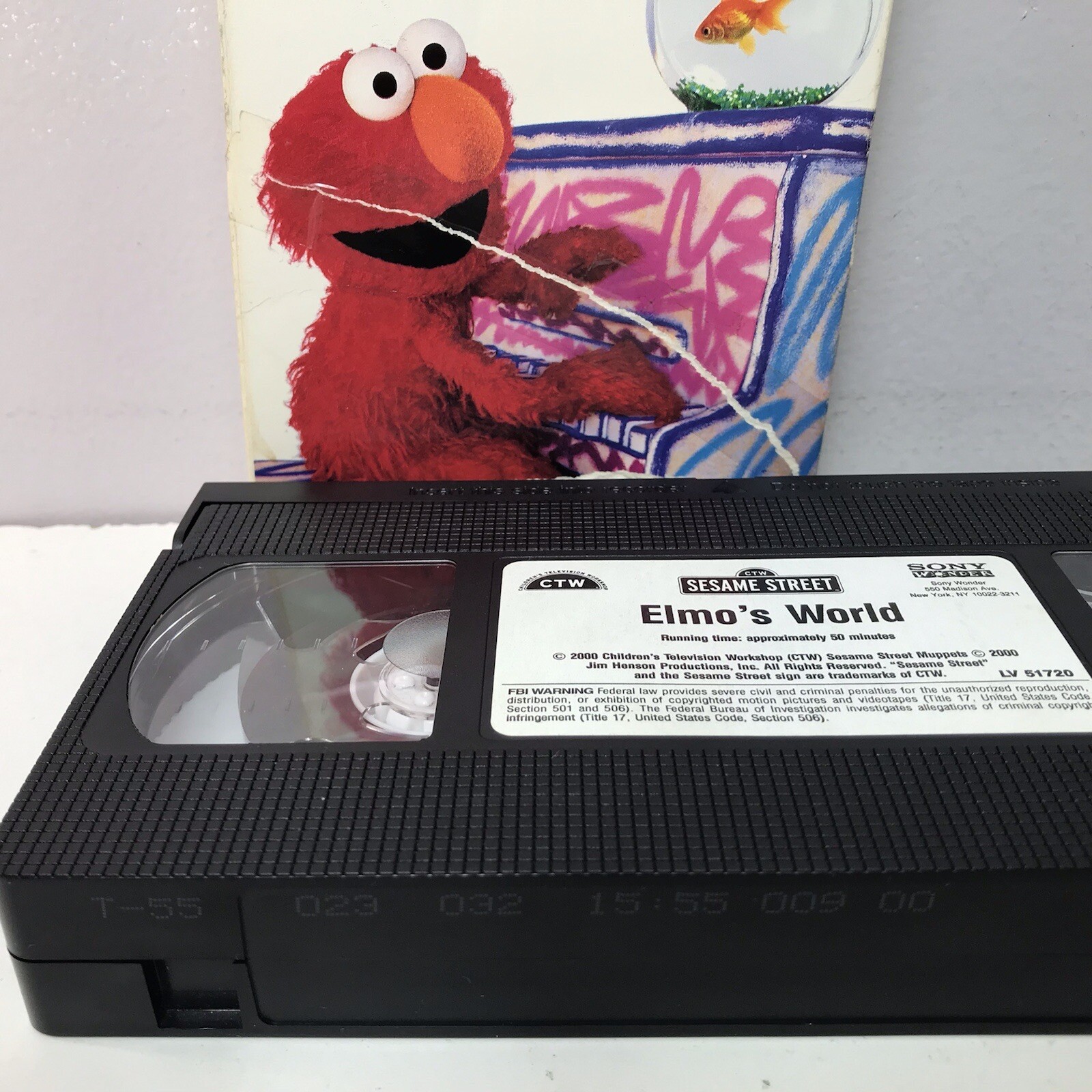 Sesame Street Elmo's World VHS Video Tape | Grelly USA