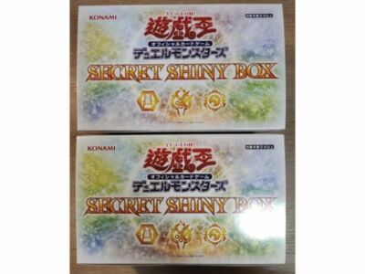 YuGiOh Card Game Duel Monsters Secret Shiny Booster Box Limited Japan ...