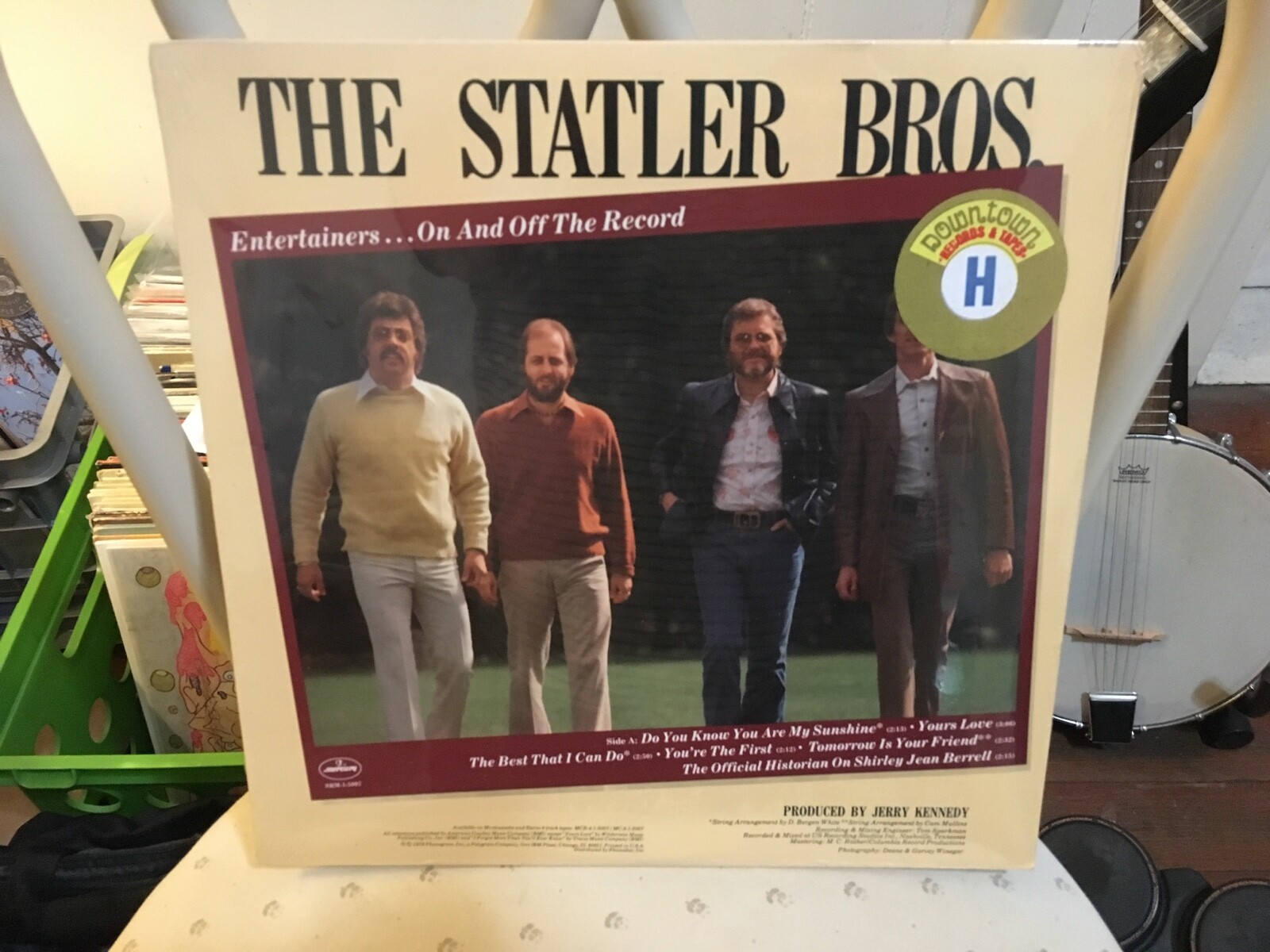 The Statler [Bros.] Brothers Entertainers On & Off the Record LP ...
