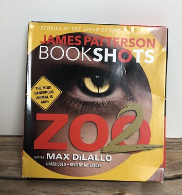 Zoo 2 Unabridged Audiobook 2016 (3 CDs) by James Patterson with Max ...
