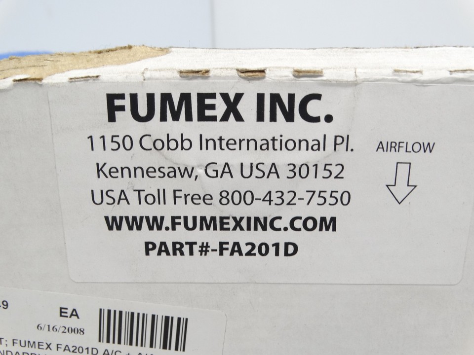 FUMEX FA201D FILTER | eBay