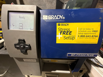 USED: BRADY- LABEL MAKER BP-PR300 PLUS PRINTER | eBay