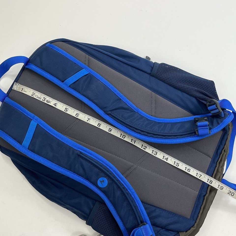 Marmot Blue Backpack Daypack Bag School Hiking Humboldt | eBay