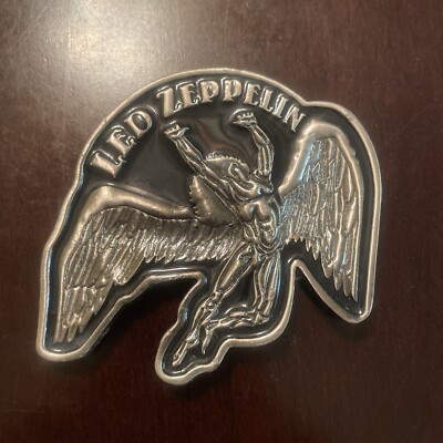 2005 Myth Gem Led Zeppelin Falling Angel Belt Buckle **Damaged** | eBay