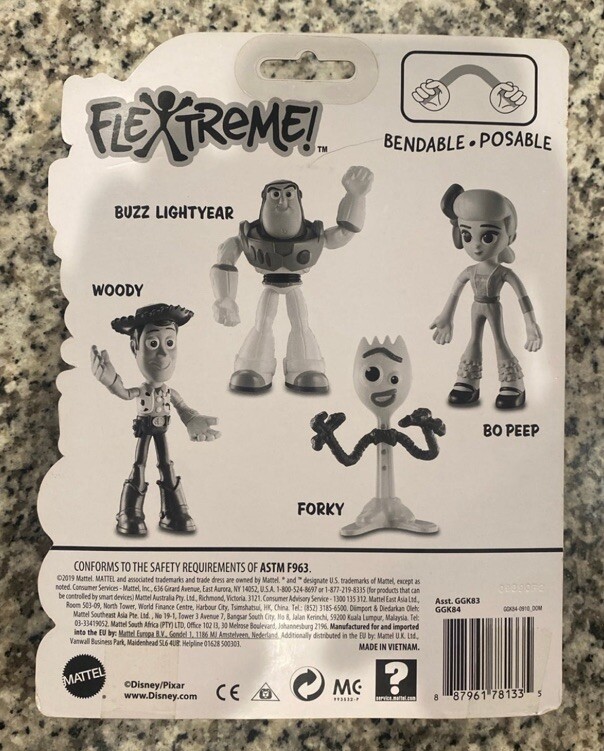 Disney Pixar Toy Story 4 Woody Flextreme! Bendable Figure | eBay