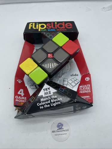 Flipslide Electronic Handheld Game - Flip Slide & Match the Colors. Timed Puzzle 630996252543 | eBay
