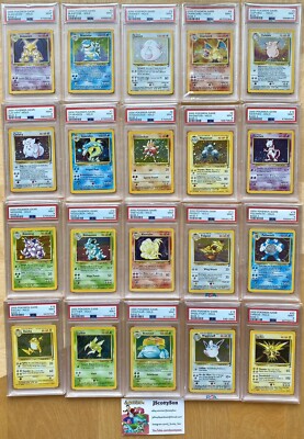 2000 Pokemon Complete Base Set 2 Holo Set #’s 1-20 ALL PSA 9 | eBay