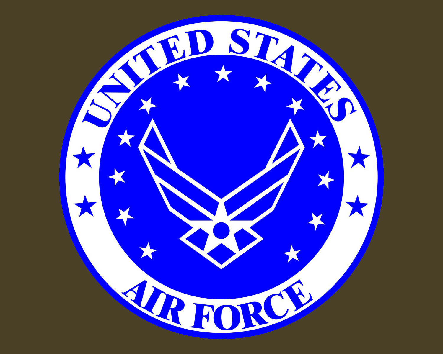 USAF Emblem US Air Force Seal 5" Round Vinyl Military Decal Sticker for ...