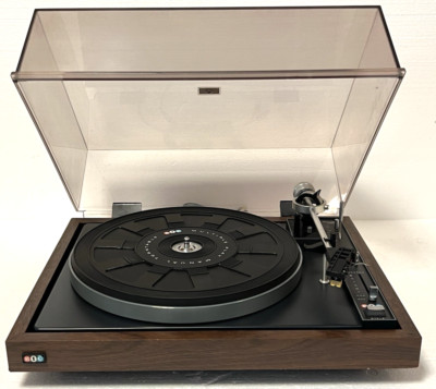 BIC 960 Multiple Play Manual Belt Drive Turntable w/ Shure HI-TRACK ...