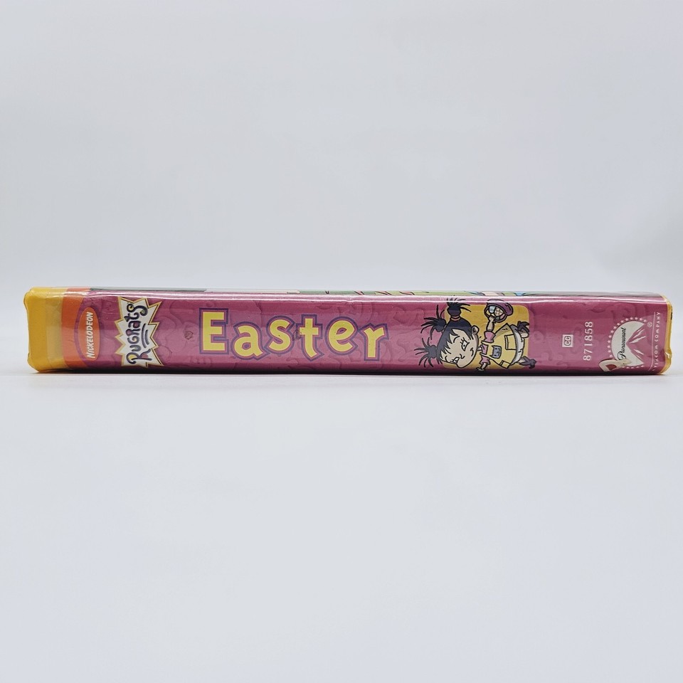 Rugrats Nickelodeon Easter 2002 VHS Yellow Clamshell Double Length Spectacular 97368718586| eBay