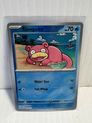 Slowpoke Pokeball Reverse Holo 018/131 Pokemon Prismatic Evolutions NM ...