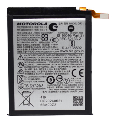 OEM MOTOROLA MOTO RAZR 2024 XT2453-3 REPLACEMENT BATTERY QR31 3060mAh 3 ...