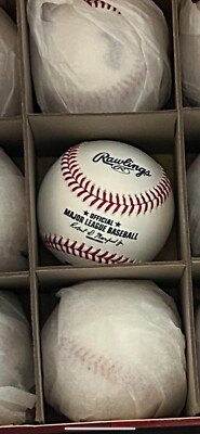 (12) Rawlings Official MLB Baseball 1 DOZEN Manfred ROMLB | eBay