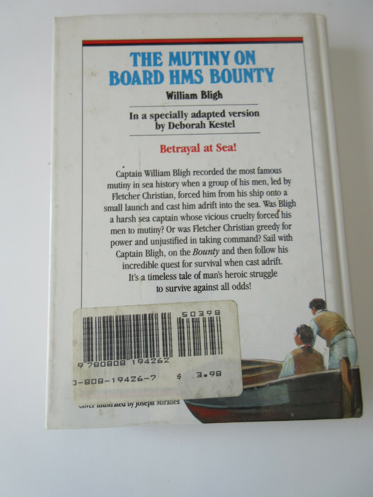 The Mutiny on Board HMS Bounty (Great Illustrated Classics) hardcover ...