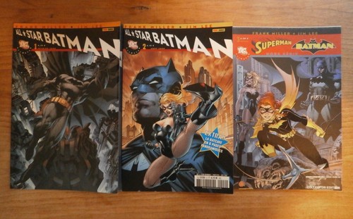 Lot 3 BD DC Comics - ALL-STAR BATMAN # 1 2 3 Collector - Panini Comics ...