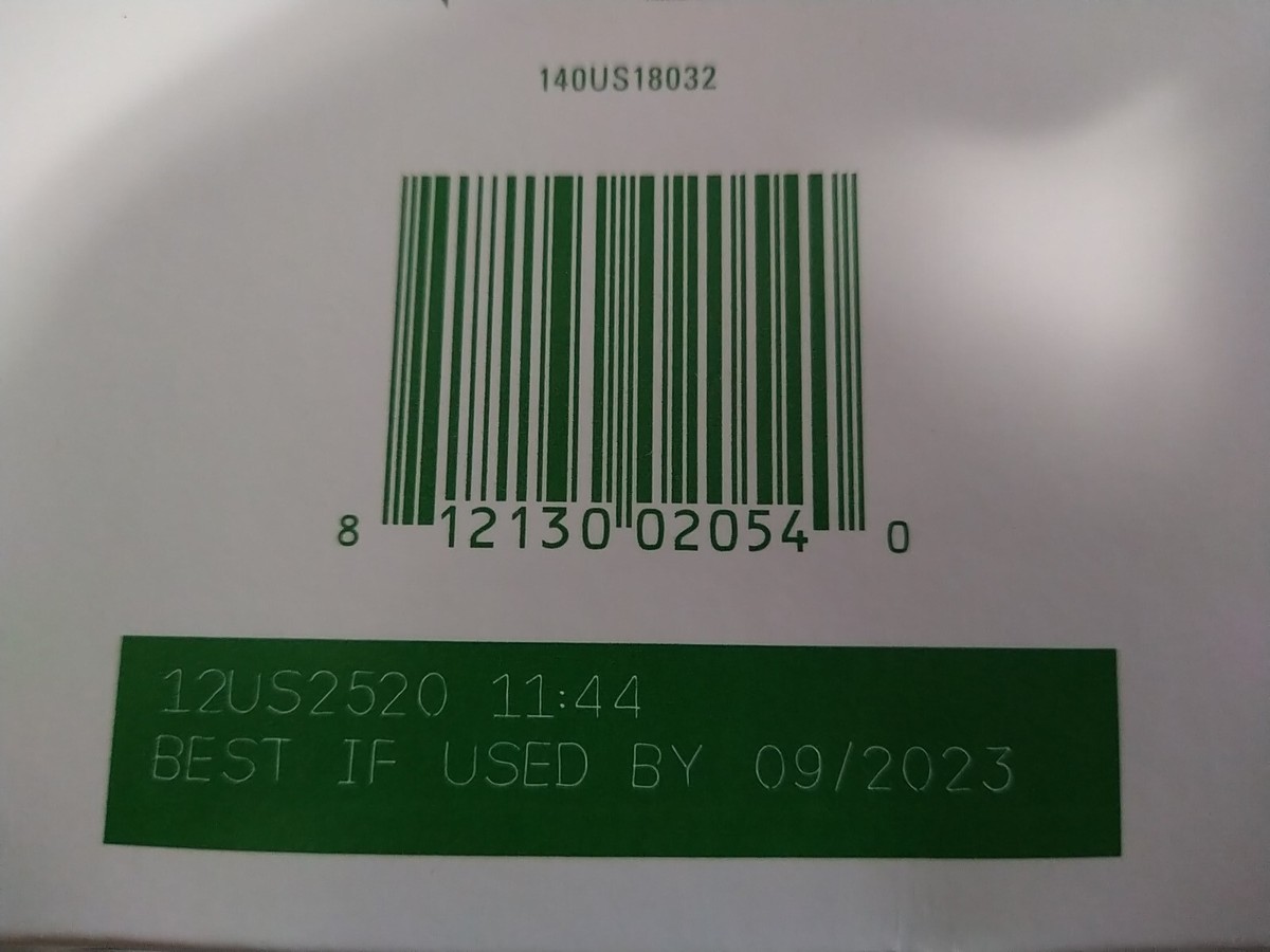 Truvia Sugar Barcode