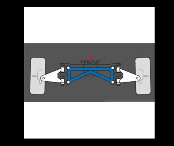 Cusco GENUINE OEM Front Lower Arm Bar Ver.2 for Nissan Cube AZ10 265 ...