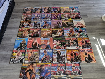 ** VINTAGE EASYRIDERS MAGAZINE LOT OF THE 80'S (40) EXC COND DAVID MANN ...