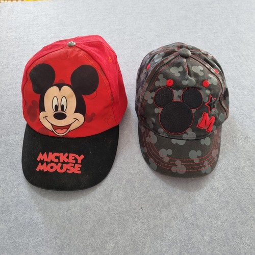 Mickey Mouse Caps Hat Kids 1 - 2 and Child OS, Disney Cotton | eBay