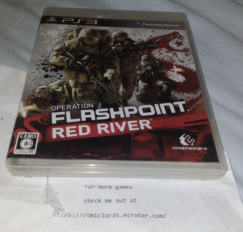 Operation Flashpoint Red River (Sony PlayStation 3, 2011) PS3 Japan ...
