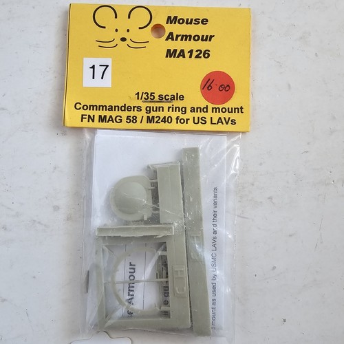 Mouse Armour MA126 Commanders Gun Ring And Mount FN MAG 58/M240 US LAVs ...