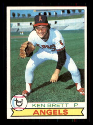 1979 Baseball Topps Ken Brett California Angels #557 | eBay
