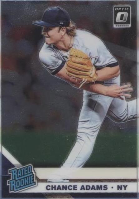 2019 Panini Donruss Optic - Rated Rookies Chance Adams #63 (RC) for ...