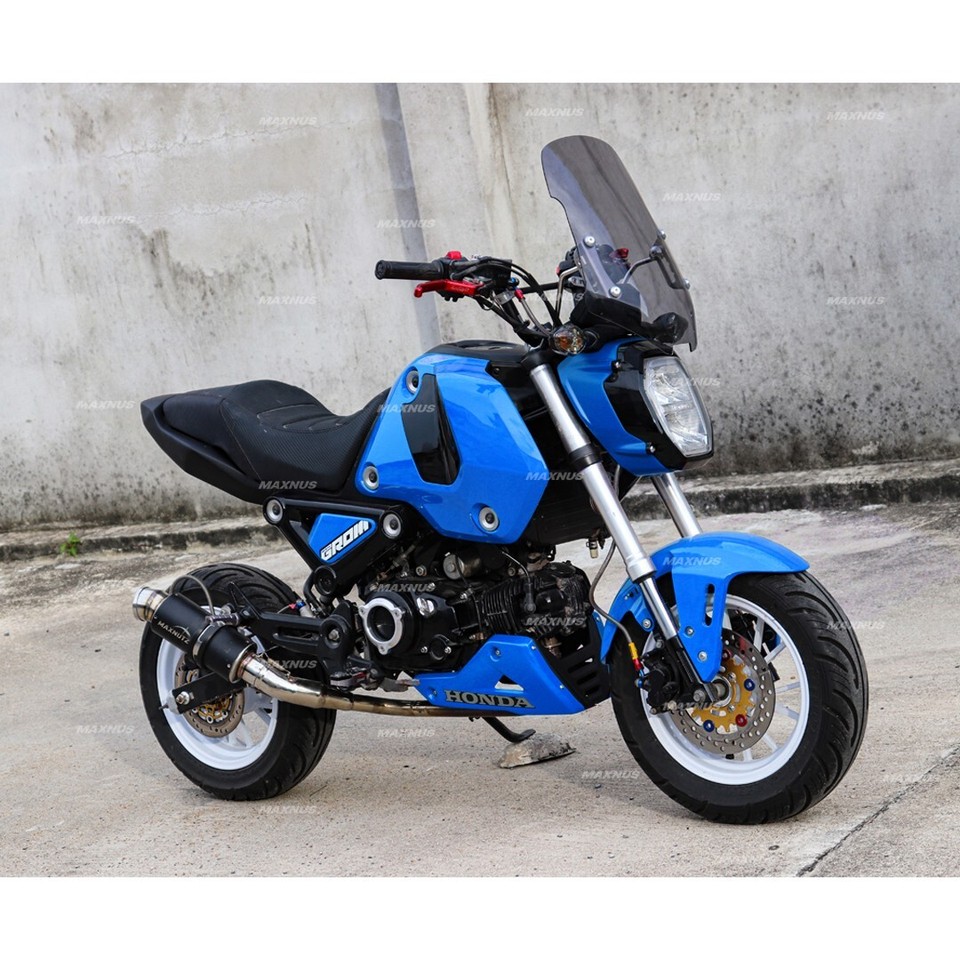 BLUE BELLY PAN UNDER CRANK FAIRING GUARD COVER FITS FOR HONDA GROM 125 ...