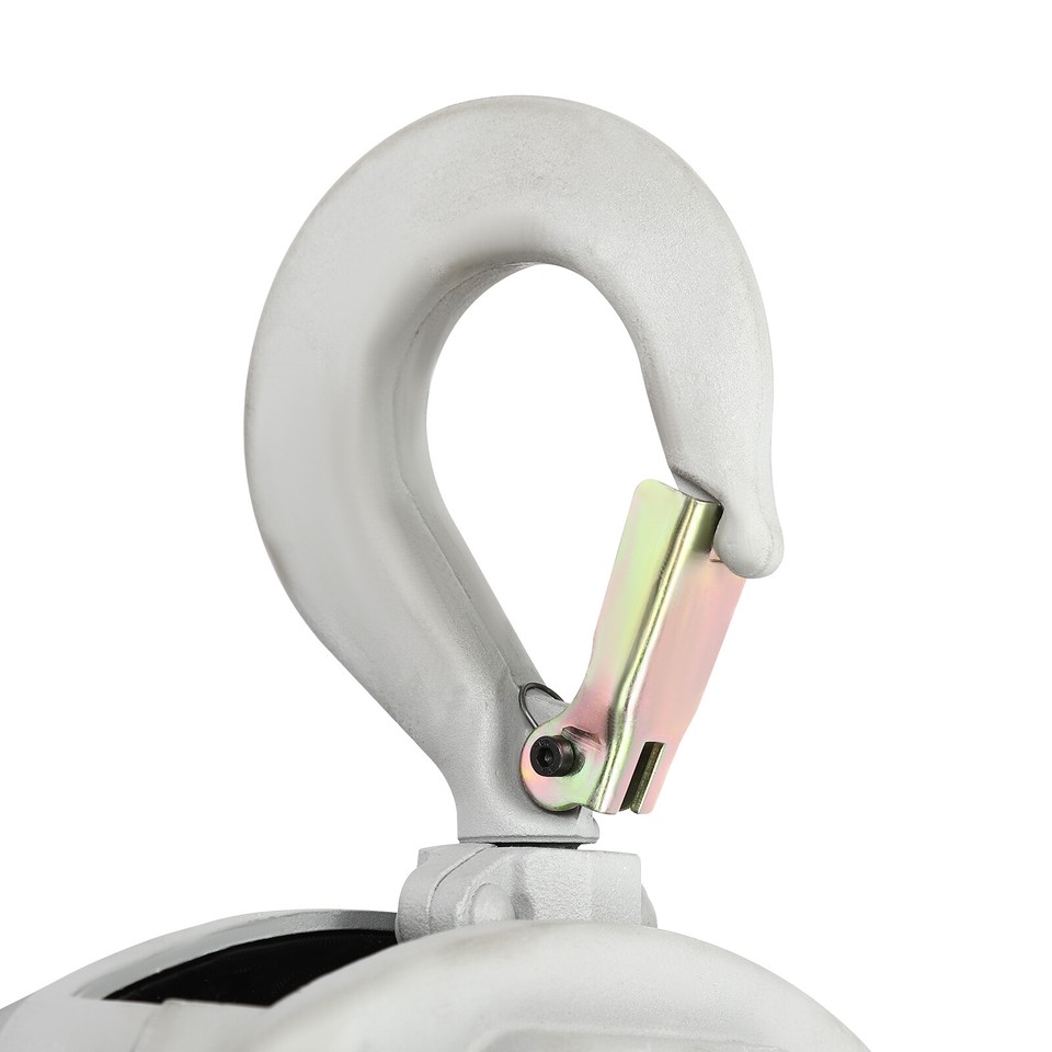 1.5T/3306lbs Chain Hoist Puller Block Hardened Steel 8.2ft Lifting w ...