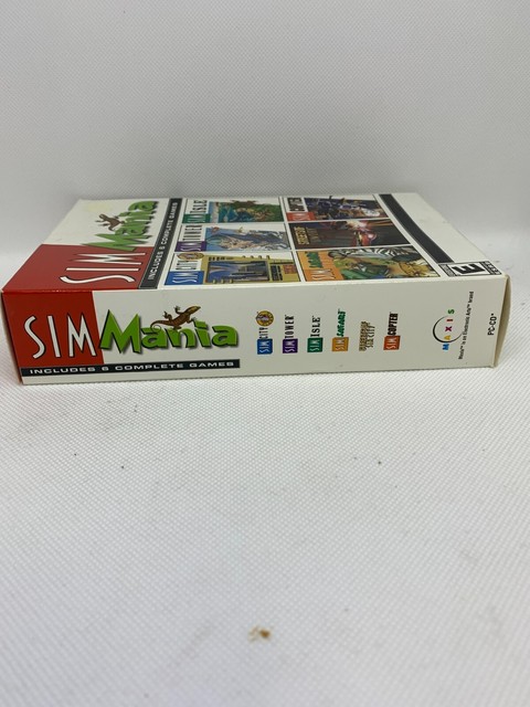 SimMania Pack (PC, 2000) for sale online | eBay