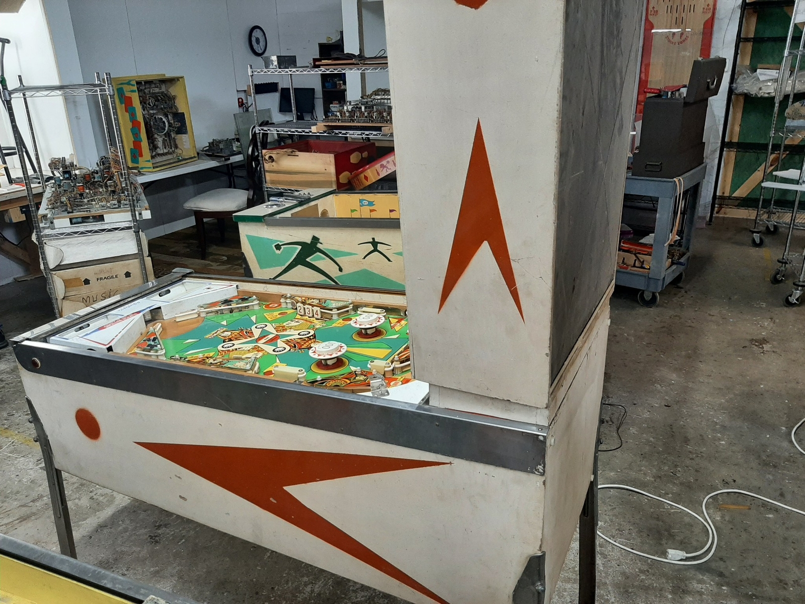 1972 Gottlieb Pop A Card Pinball Works Plays Good | eBay