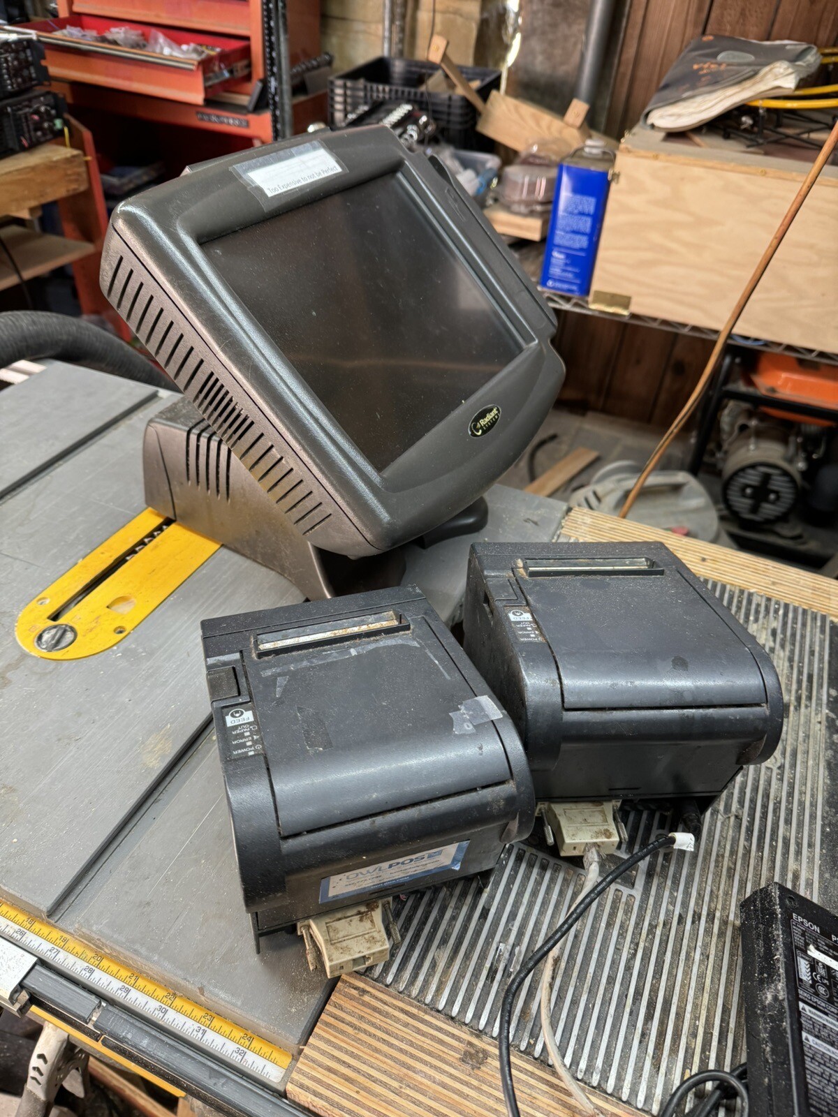 Used ALOHA POS System. Terminal , Kitchen Display, Cash Drawer ...