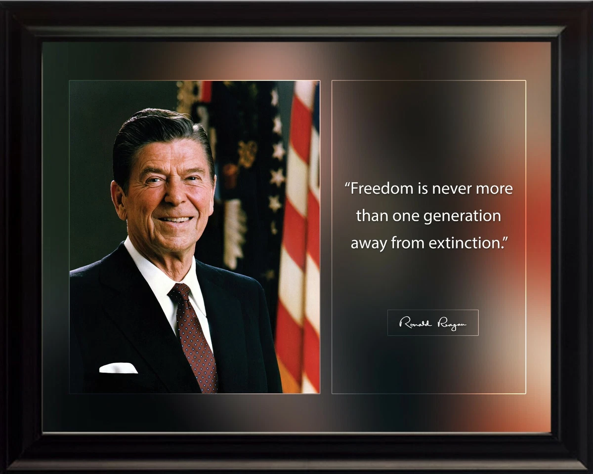 Ronald Reagan Quotes On Freedom