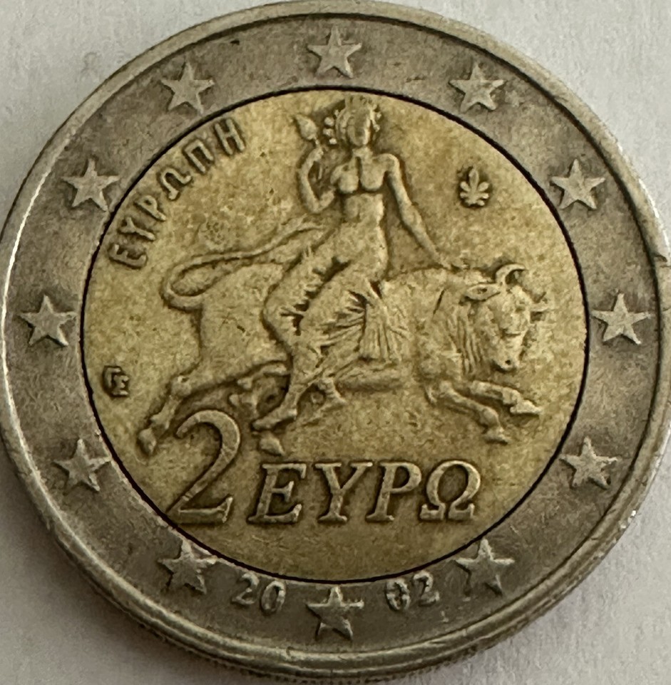Greek 2 euro coin 2002. | eBay