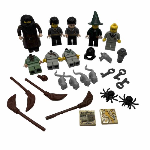 LEGO Harry Potter Minifigure Lot Hagrid Owl 4738 Rats Spiders Brooms ...
