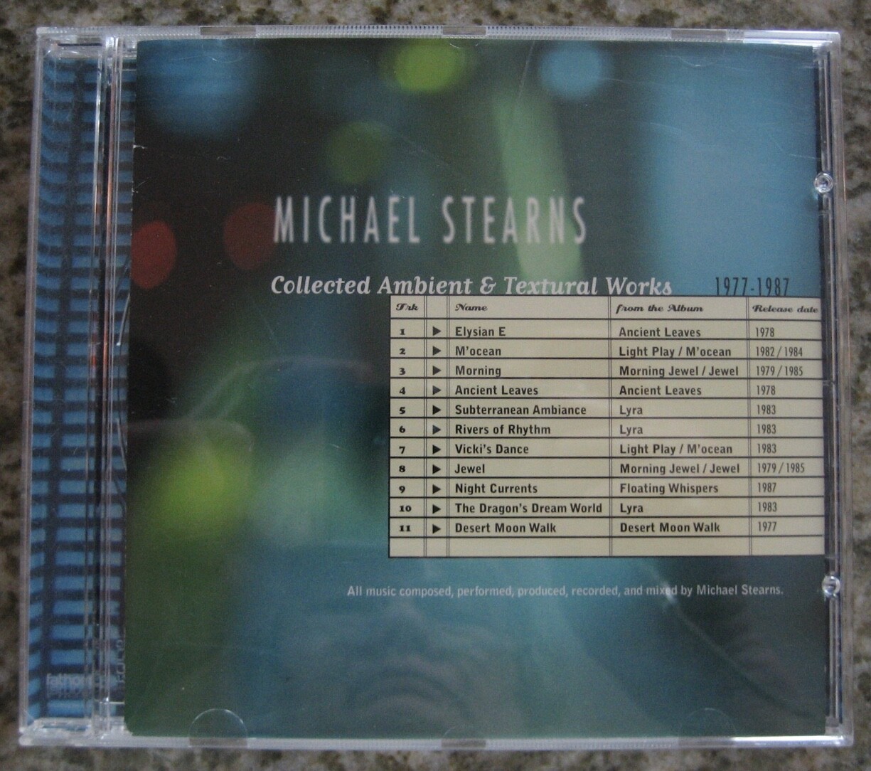 Michael Stearns Collected Ambient & Textural Works 1977 - 1987 CD | eBay