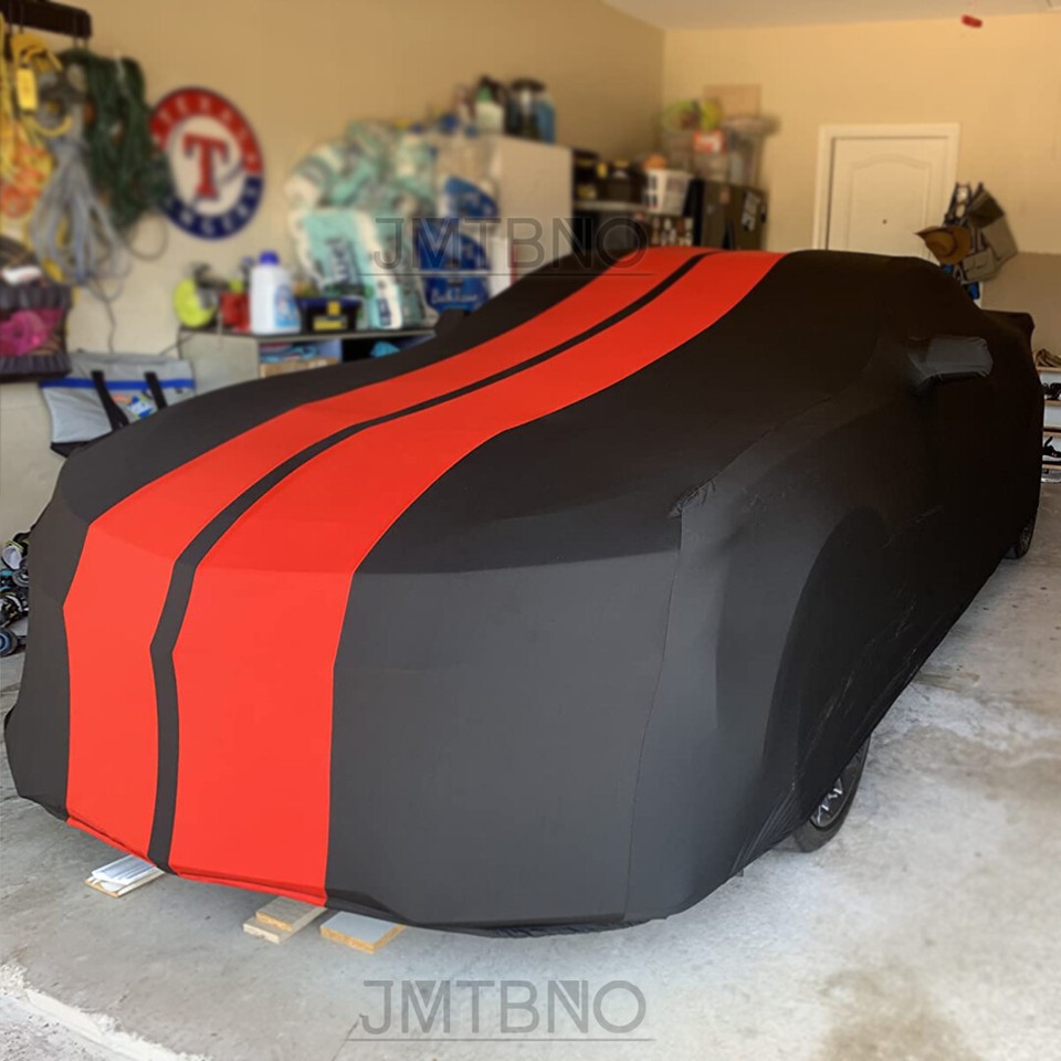 Indoor Car Cover Satin Stretch Scratch Dust Proof For Ferrari 488 Pista ...