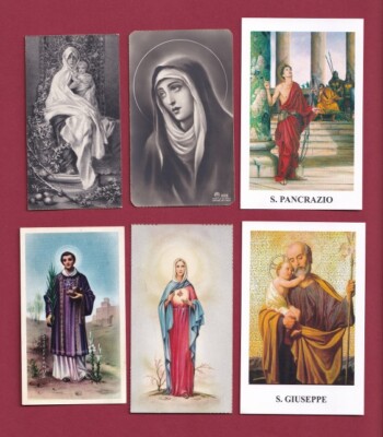 lotto santini-holy cards lot-lot images pieuses-konvolut ...