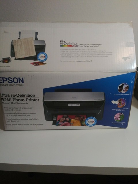 Epson Stylus Photo R260 Digital Photo Inkjet Printer for sale online | eBay