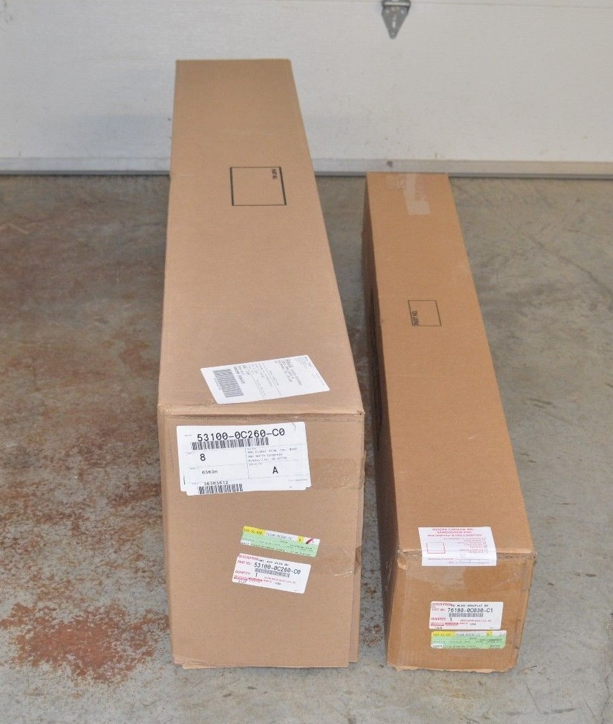 NEW OEM TOYOTA TUNDRA 53100-0C260-C0/76180-0C030-C1 TRD PRO GRILLE ...