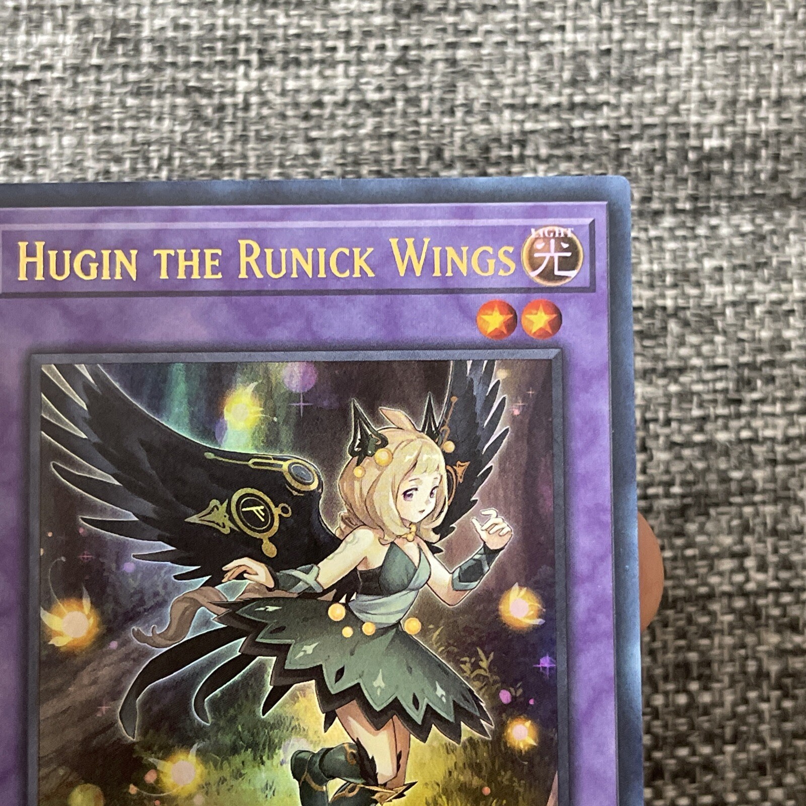 Yu-Gi-Oh! TCG Hugin the Runick Wings Tactical Masters TAMA-EN037 1st ...