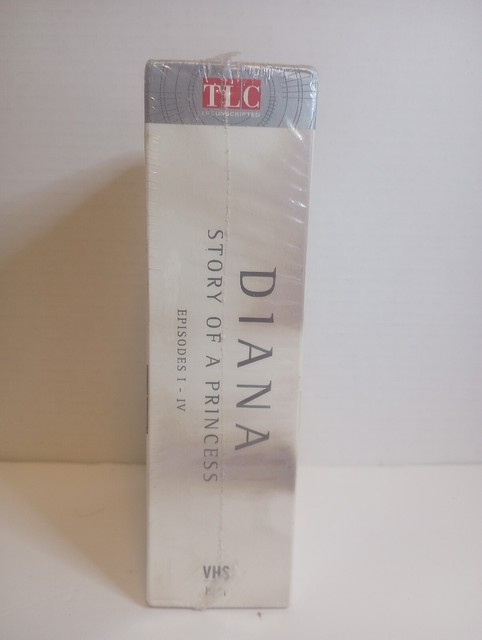 Diana Story of a Princess TLC Life Unscripted Episodes 1-5 VHS Tape for ...