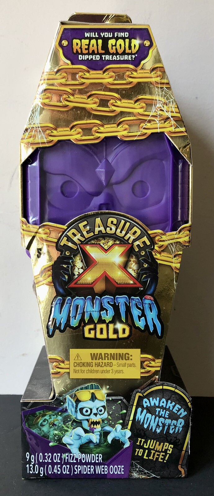 Treasure X Monster Gold Monster Coffin 13 Levels of Adventure