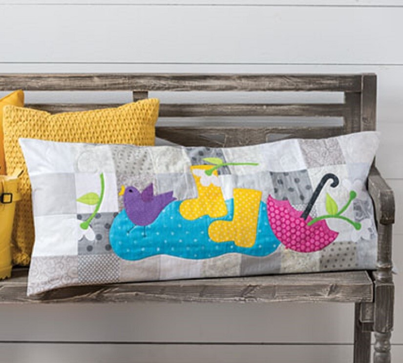 Quilting Pattern Book Sewing BENCH PILLOWS For All SEASONS ~ 12 Quilted ...