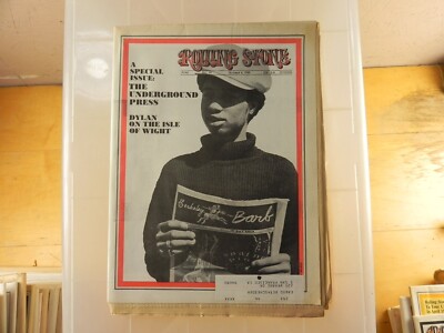 ROLLING STONE Magazine-OCTOBER 4,1969- #43 - THE UNDERGROUND PRESS ...