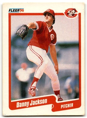 1990 Fleer Danny Jackson Cincinnati Reds #422 | eBay